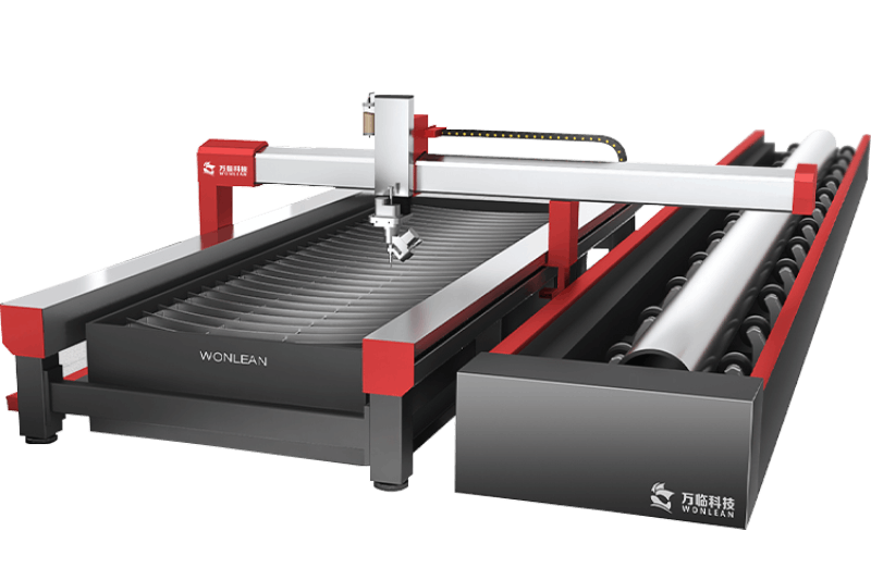 Wonlean plate & tube integrated waterjet cutter | IVYCNC