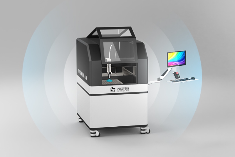 Wonlean fully enclosed waterjet cutter | IVYCNC