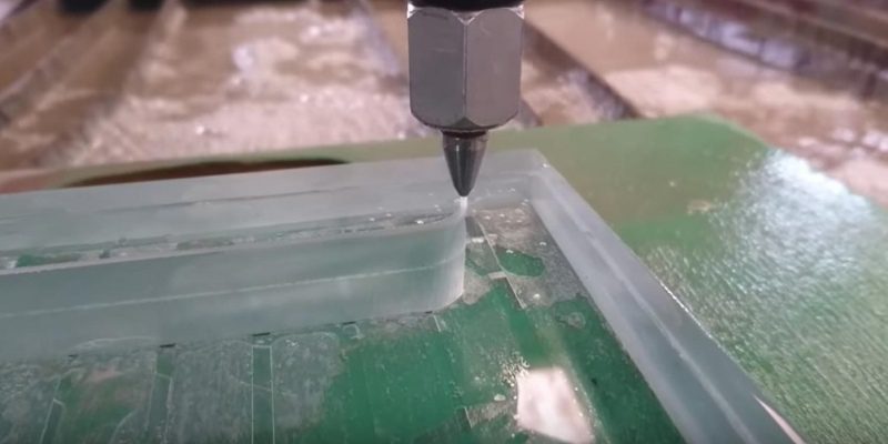 Cutting laminated glass store